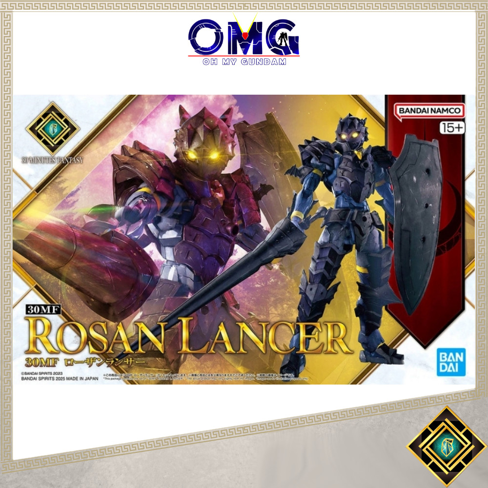 Bandai 30MF Rosan Lancer 68587 Plamo 30 Minutes Fantasy Rozan Lancer ...