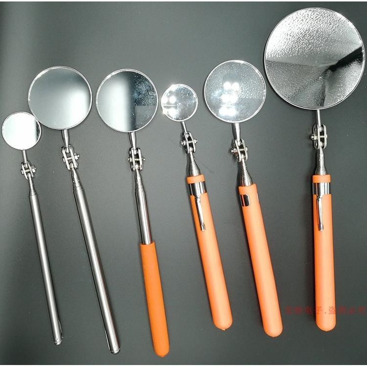 Universal Retractable Viewing Mirror Large Small Size Reflector Car ...