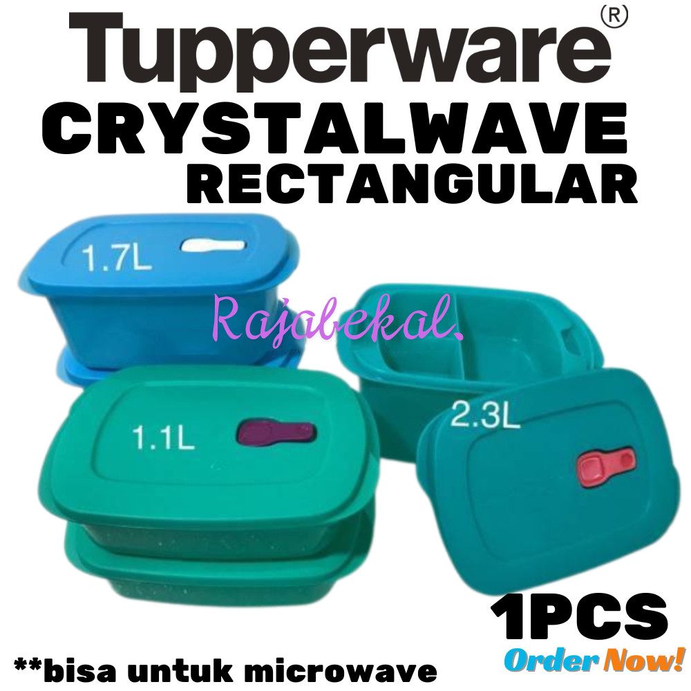 Tupperware Crystalwave Rectangular Gen can be microwaved | Shopee Malaysia
