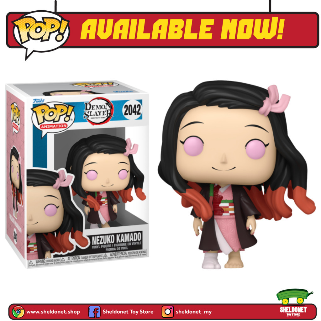 Funko Pop! Animation: Demon Slayer - Nezuko (Smiling) | Shopee Malaysia