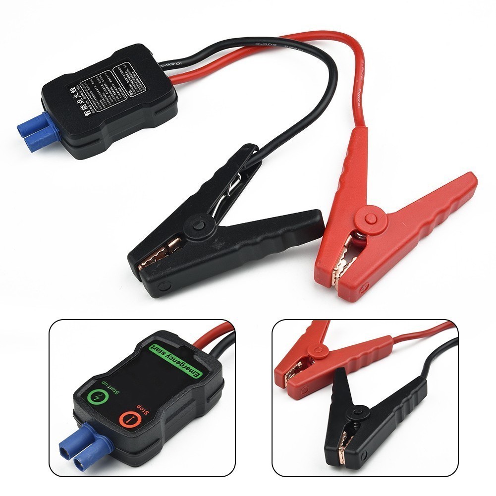 {SUFA} Car Tool 12V Mini Jump Starter Intelligent Smart Male EC5 Jumper ...
