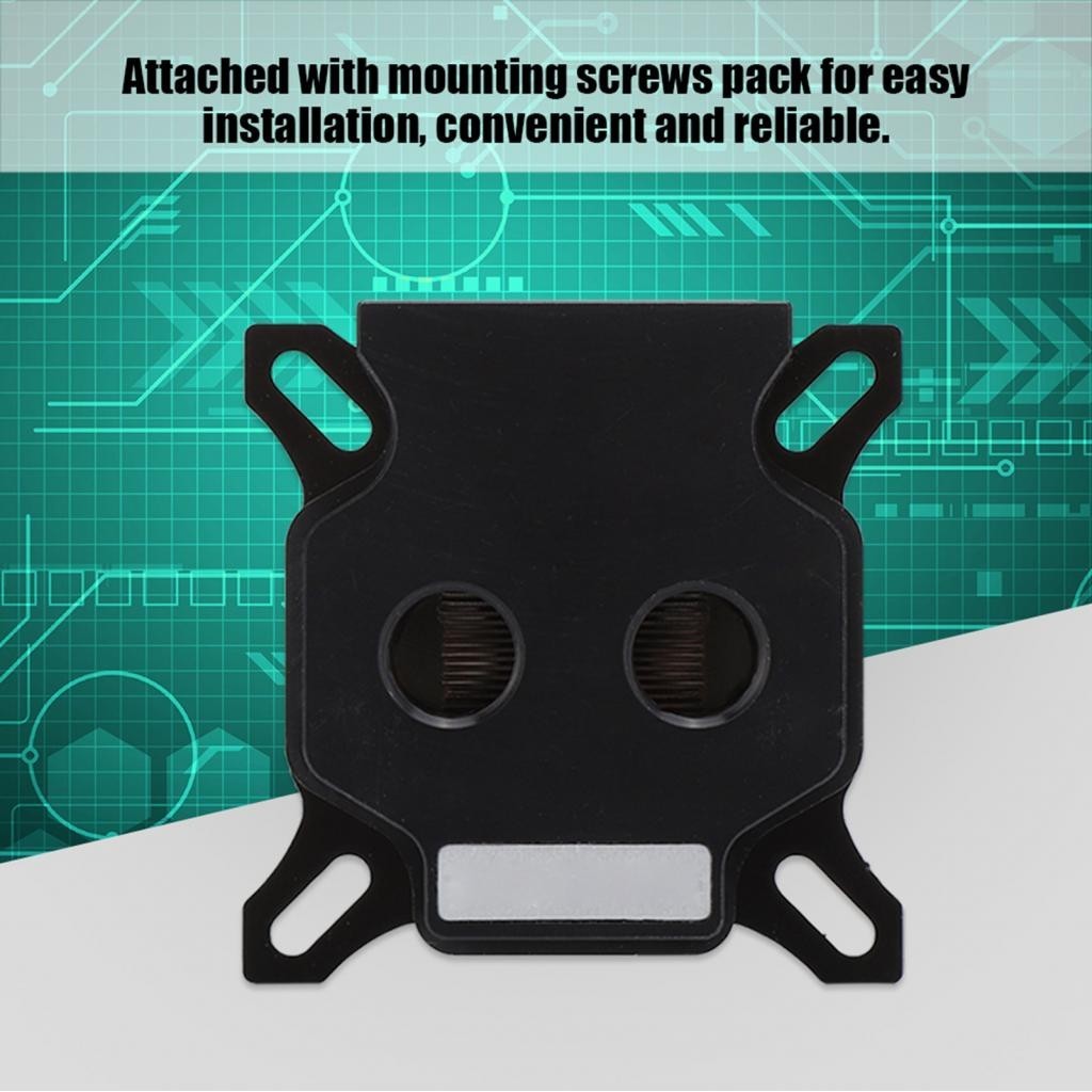 Maib Water Cooling Block VGA-HSD Copper Computer GPU Radiator Heatsink ...