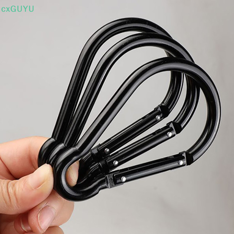 [cxGUYU] Aluminum Alloy Carabiner Hooks Gourd Shape Non-locking Design ...