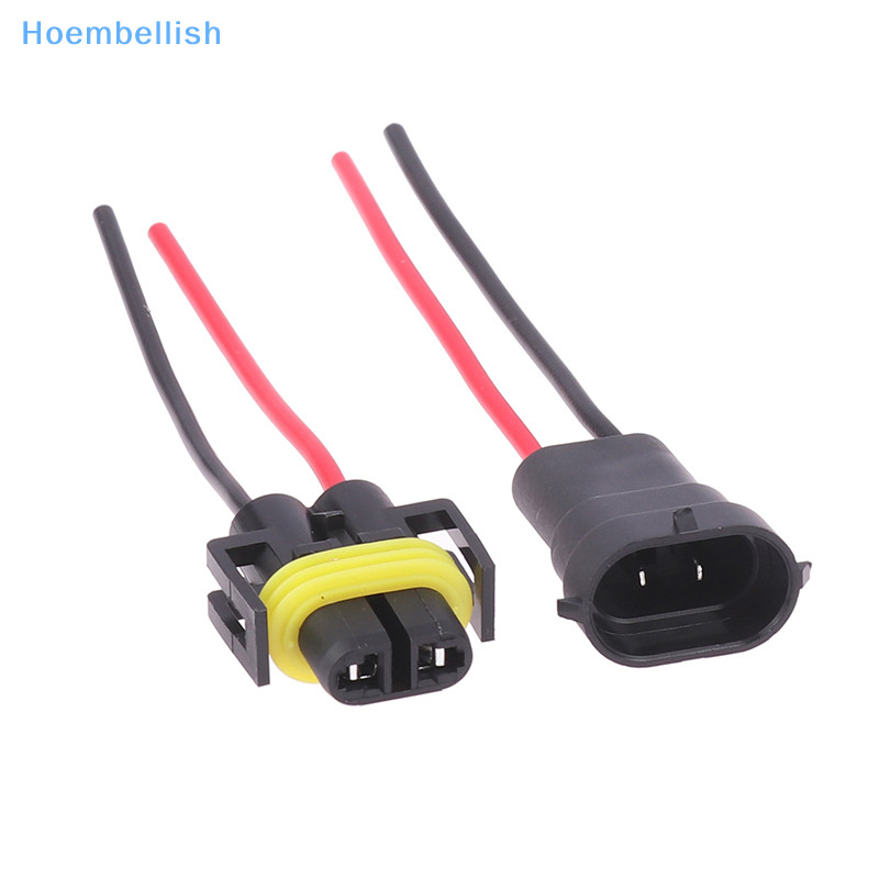 Hoe> Foglight Head Light Bulb Lamp 1/2PCS H8 H9 H11 Male To Female ...