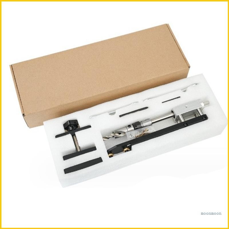 MOOMMY Adjustable Angle Aluminum Alloy Round Tenons Puncher Clamping 30 ...
