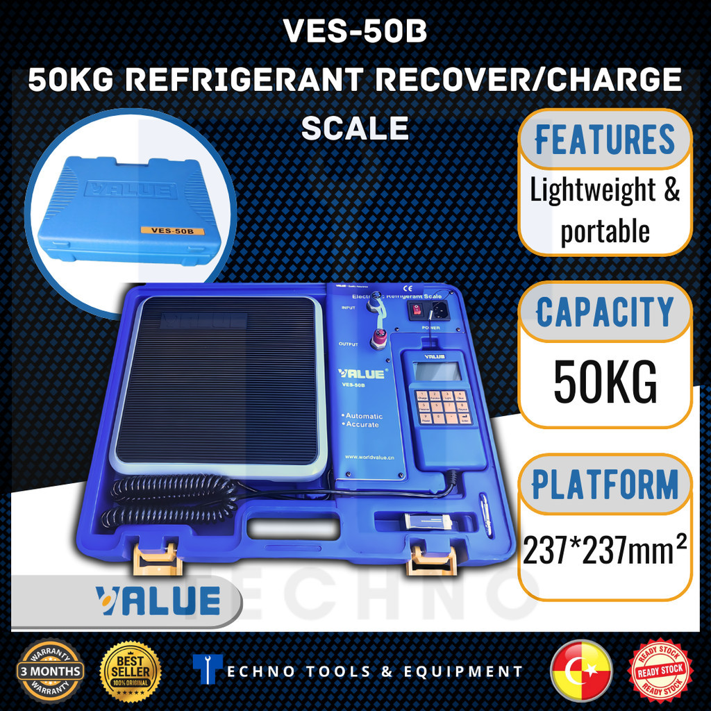 Digital Scale Value VES-50B (50kg) - 100% New & Original | Shopee Malaysia