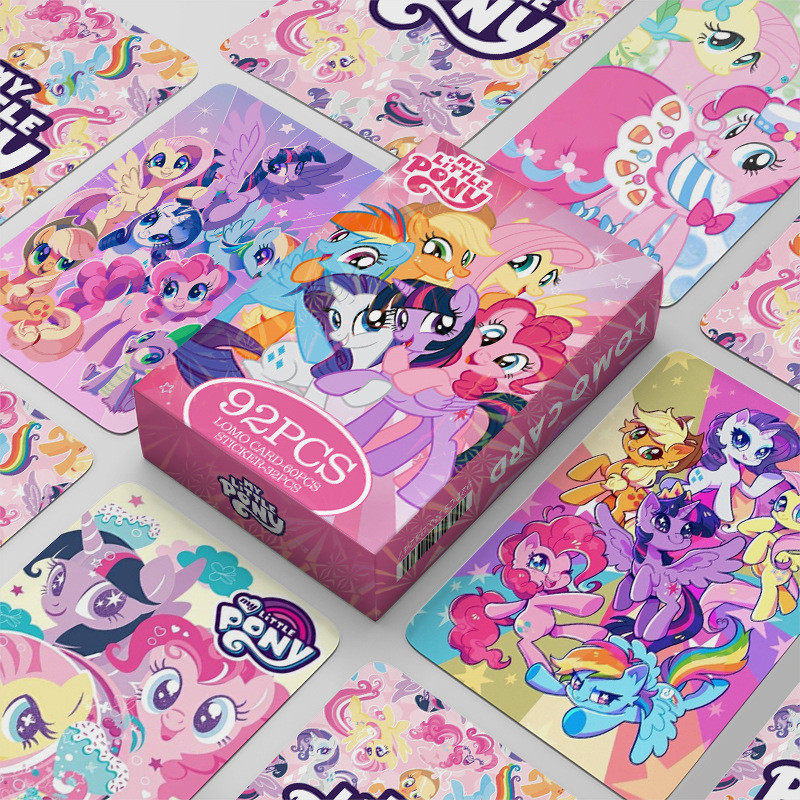 10-92pcs Anime Manhwa Manga Melody My Little Pony Death Note LABUBU ...