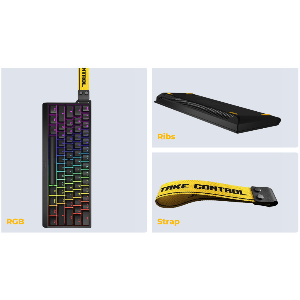 【Available in stock】WOOTING 60HE+60% Game Quick Trigger Keyboard Wired ...
