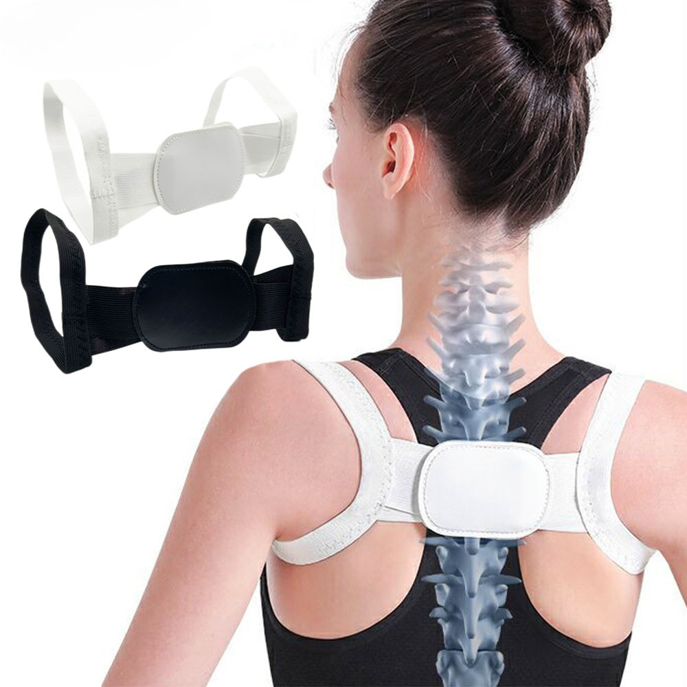 Adjustable Back Correction Belt Shoulder Invisible Elastic Shoulder ...