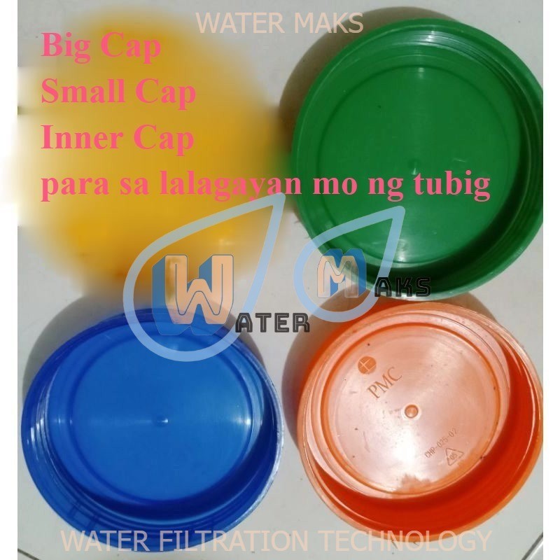 INNER CAP / BIG CAP / SMALL CAP for 5 Gallon Slim Container takip sa ...