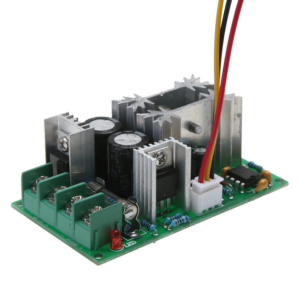 12V/24V/36V/48V/60V 1200W 20A DC Motor Speed Controller Adjustable ...