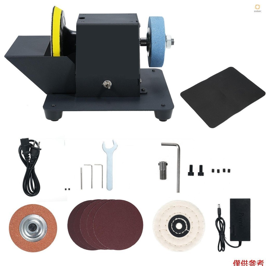 2-in-1 Dual Wheel Sander and Sanding Disc Polisher Mini Sander Sanding ...