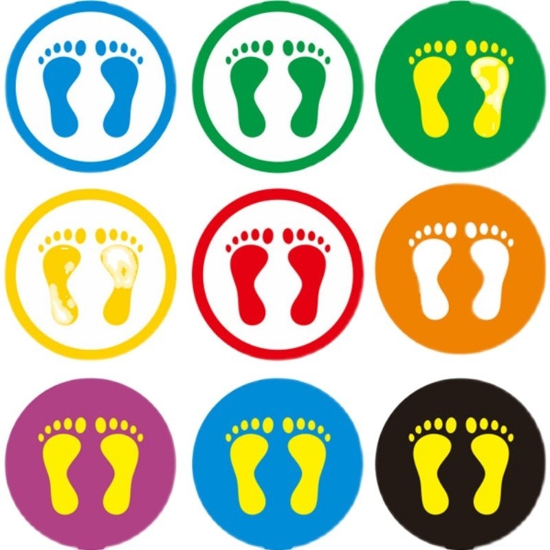 [Landmark Sticker] Kindergarten Ground Fixed Point Sticker Station ...