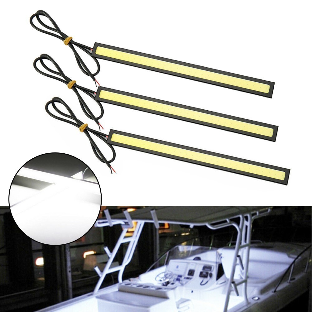 [HME] 3x Marine Grade Large Super Bright 12 volt Cool White LED ...
