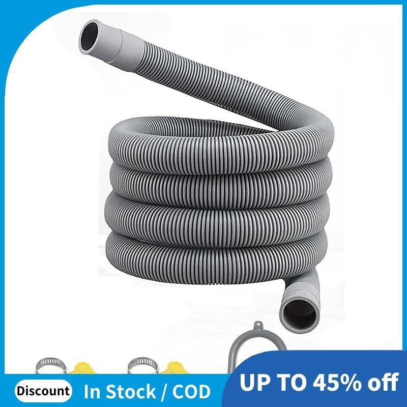 Drain Hose Extension Set Universal Washing Machine Hose 1M, Include ...