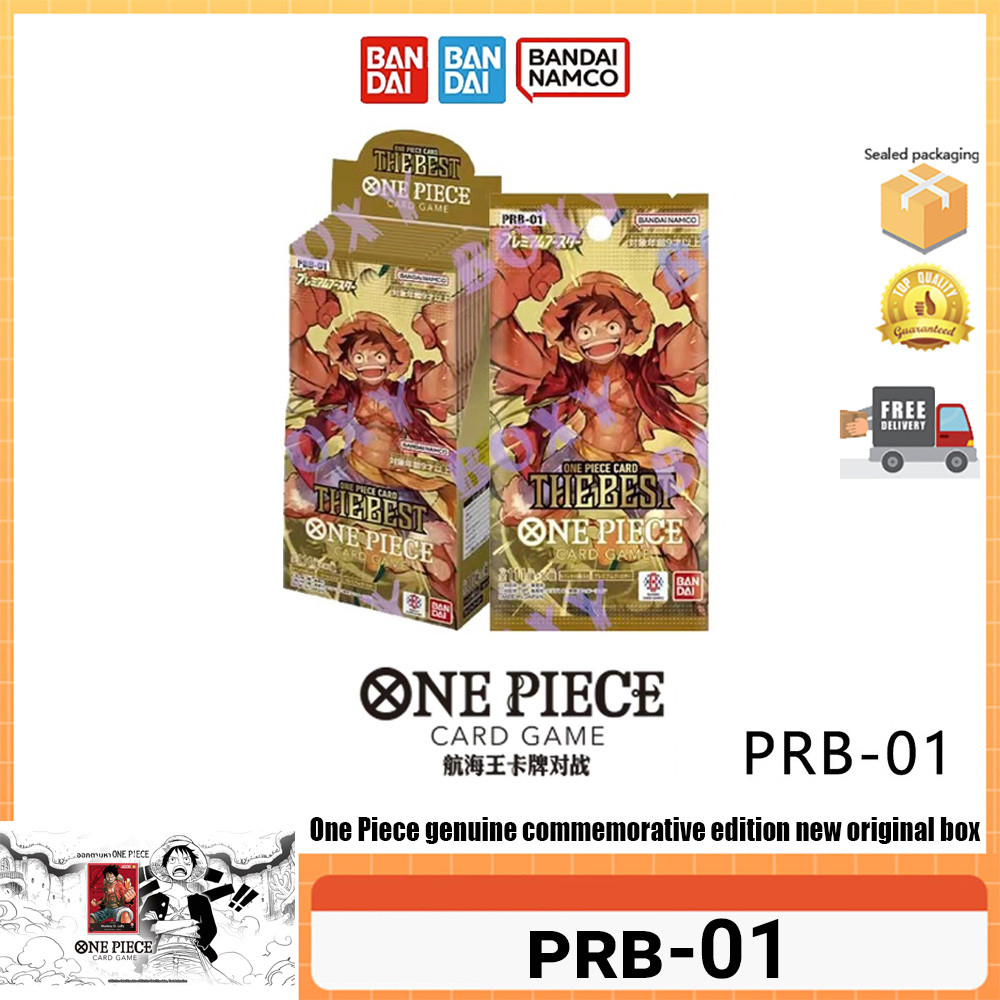 BANDAI PRB-01 One Piece Card Game PRB-01 Premium Booster - One Piece ...