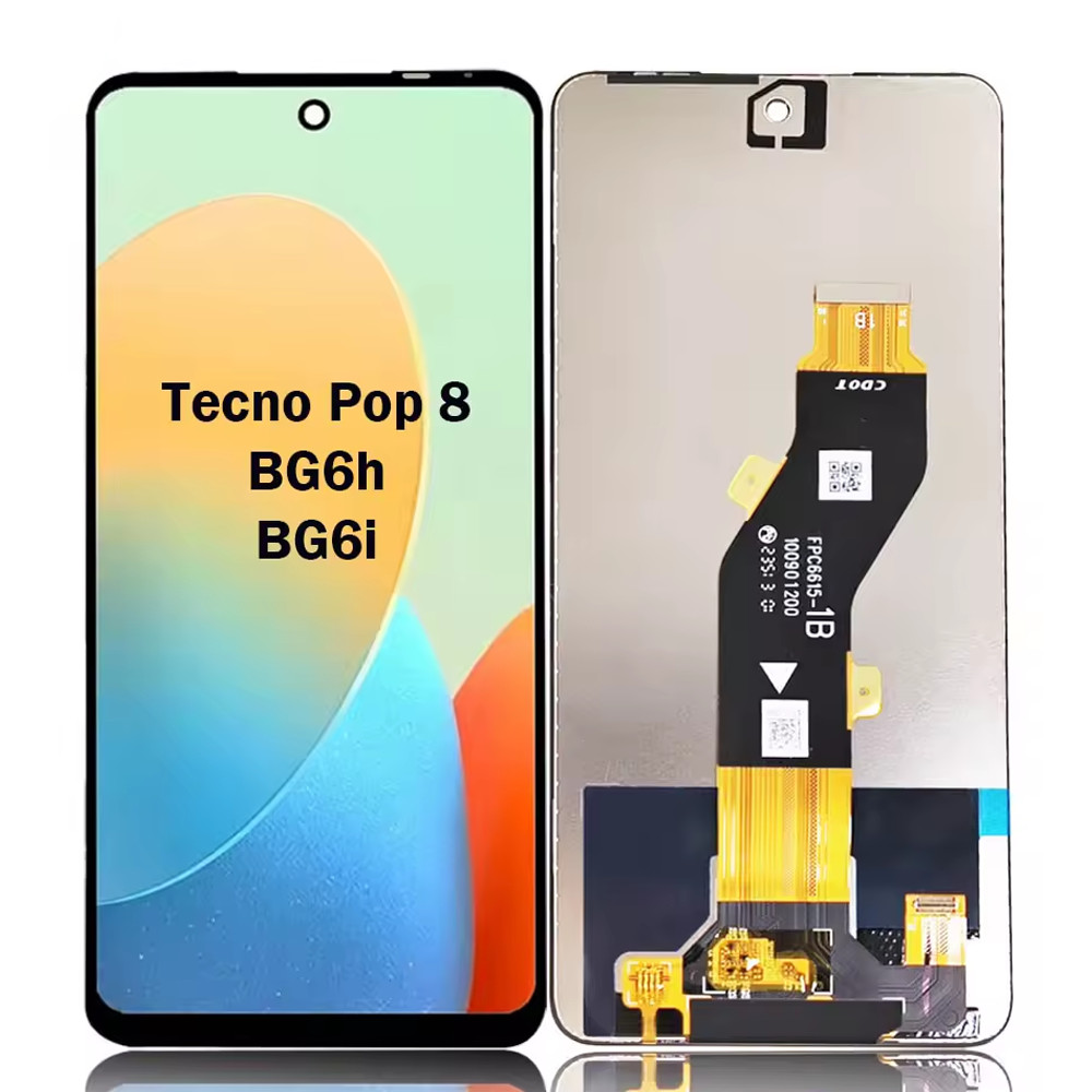 Original LCD For Tecno Spark Go 2024 BG6 LCD Display Touch Screen Digitizer Assembly Replacement ...