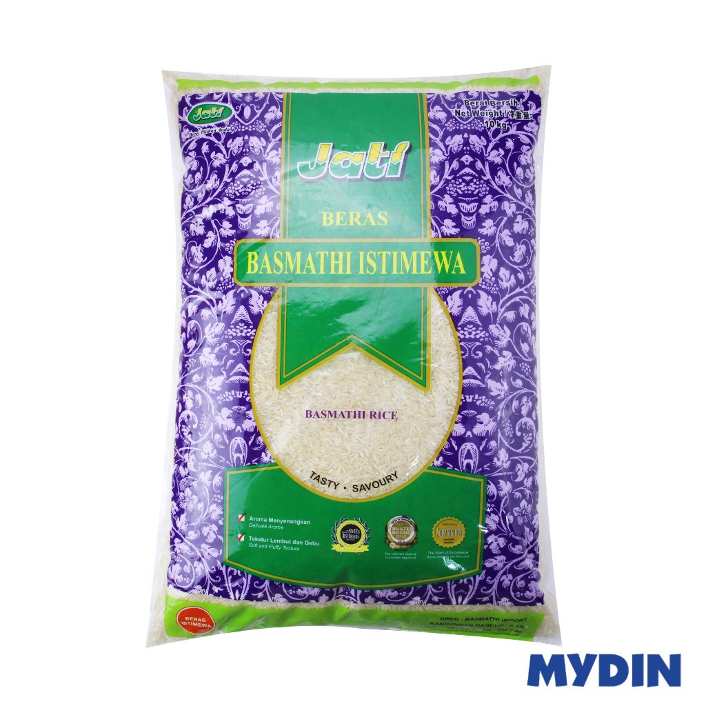 Jati Basmathi Rice (10kg) | Shopee Malaysia