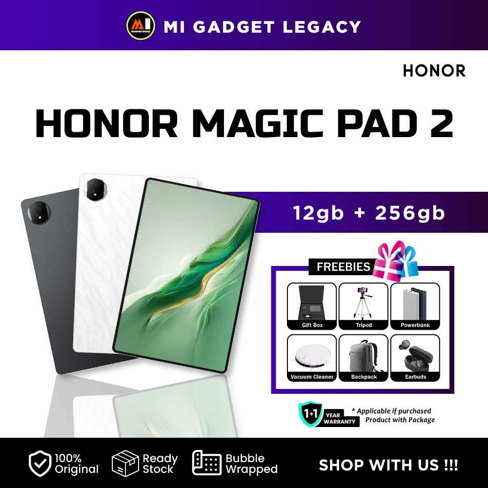 HONOR Magic Pad 2 WiFi [12GB RAM 256GB ROM] - Original HONOR Malaysia ...