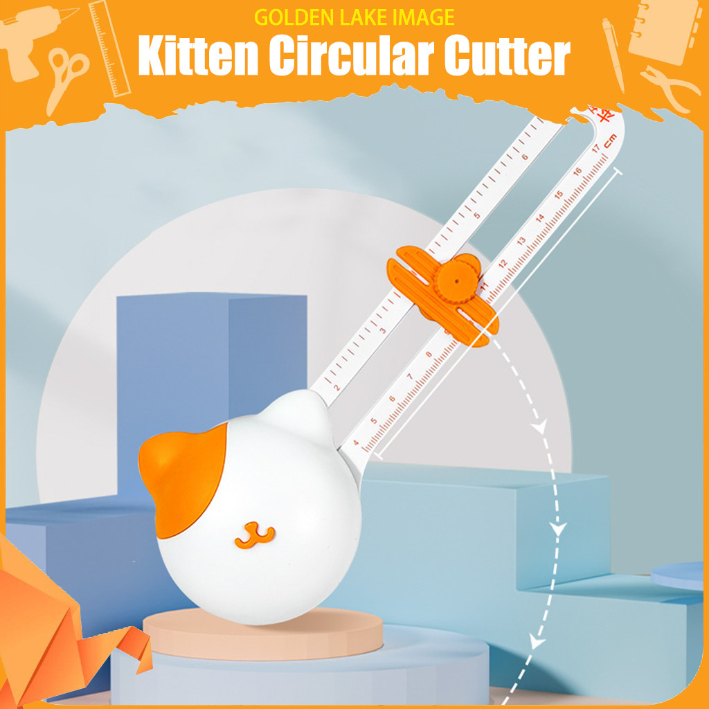 Plastic Circle Cutter Making Cutting Size Adjustable 1.5 Inches To 6.7 ...