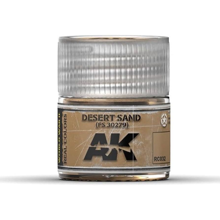AK Interactive RC032 Real Colors Desert Sand FS 30279 Paint Acrylic Lacquer 10mL | Shopee Malaysia