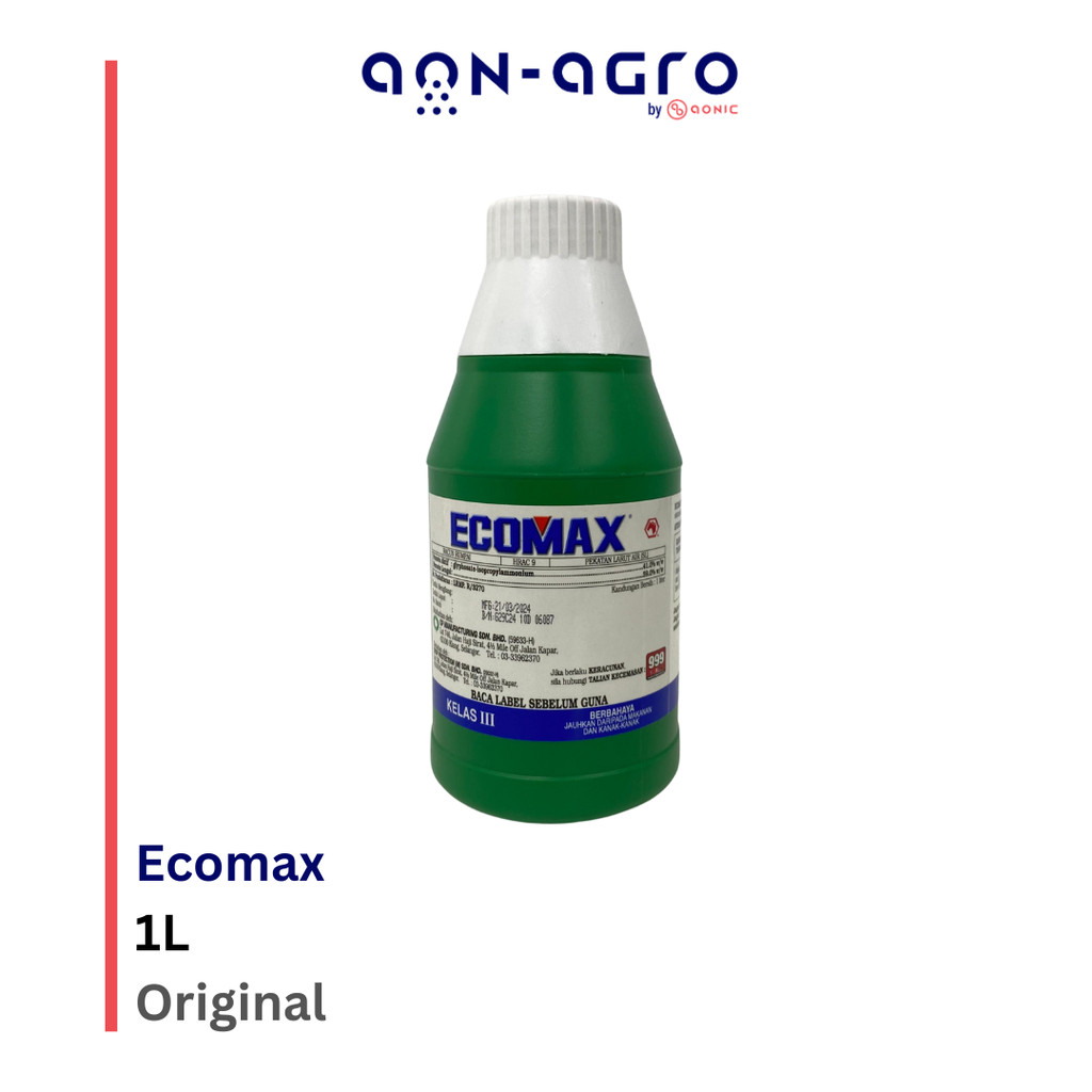 Ecomax 1L Glyphosate-isopropylammonium (41%) | Sama dengan Roundup ...