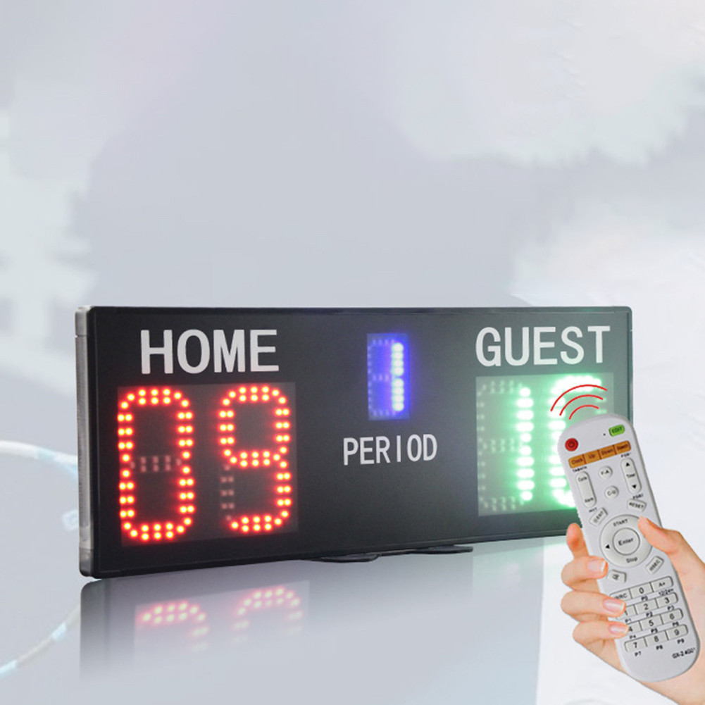 Electric Scoreboard 5-level Brightness 5v/2A Indoor Activities Remote ...