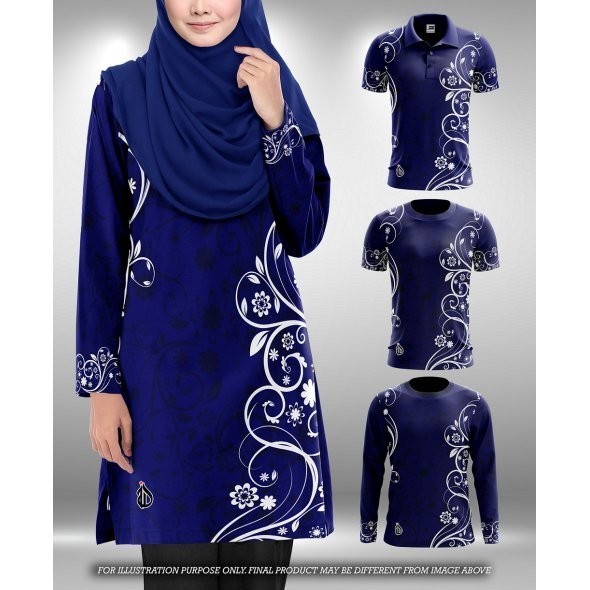 A006 Batik Songket Sublimation Muslim T-Shirt | Shopee Malaysia