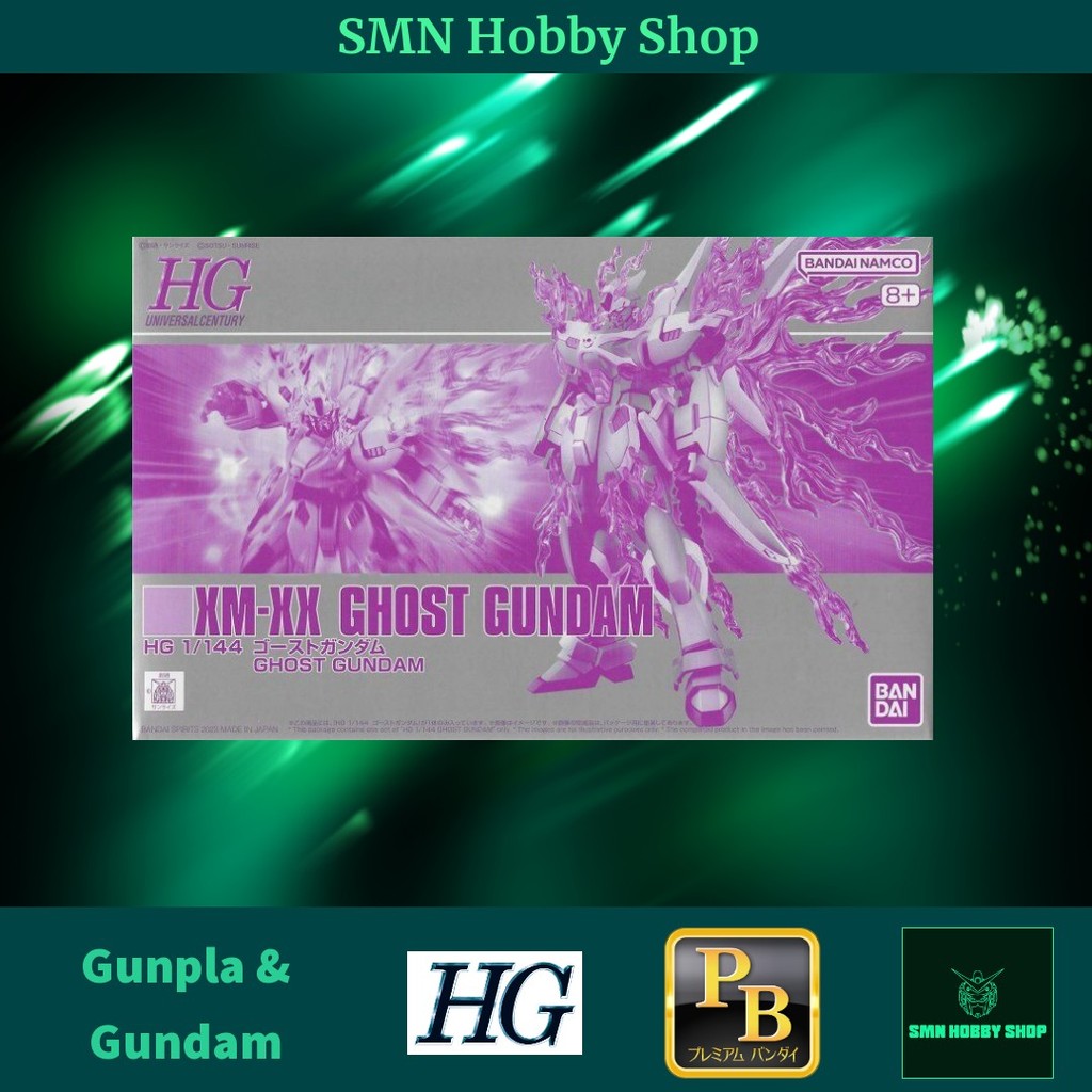 HG 1/144 XM-XX Ghost Gundam Gunpla Gundam Toys Plastic Model Kit [HGUC] (PB Premium Bandai ...