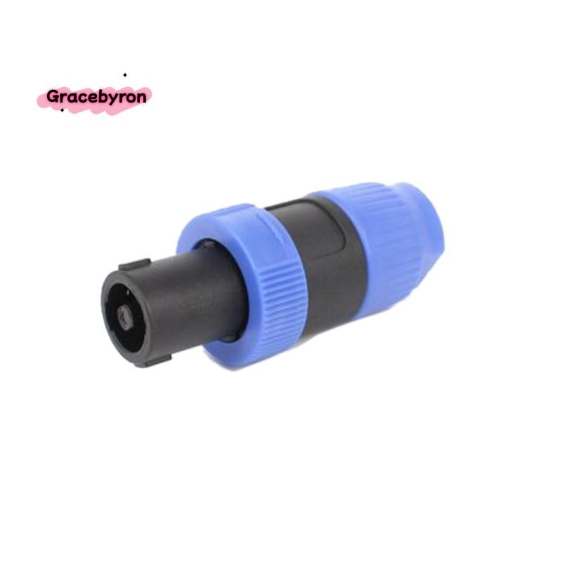 Stage Speaker Adapter 4-Pin Plug Cannon Head Audio Amplifier 4-Pin ...