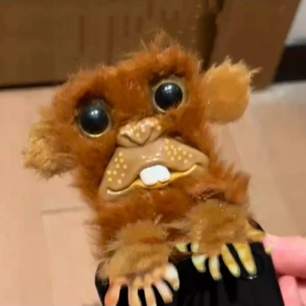 Creative Halloween Mischief Toy Monster Monkey Timing Pulling Wire ...
