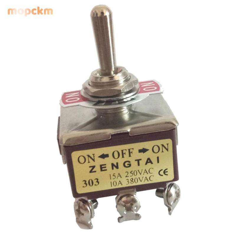 [mopckm] 9 - Pin On / Rocker Toggle Switch 250V 15A / 380V 10A | Shopee ...