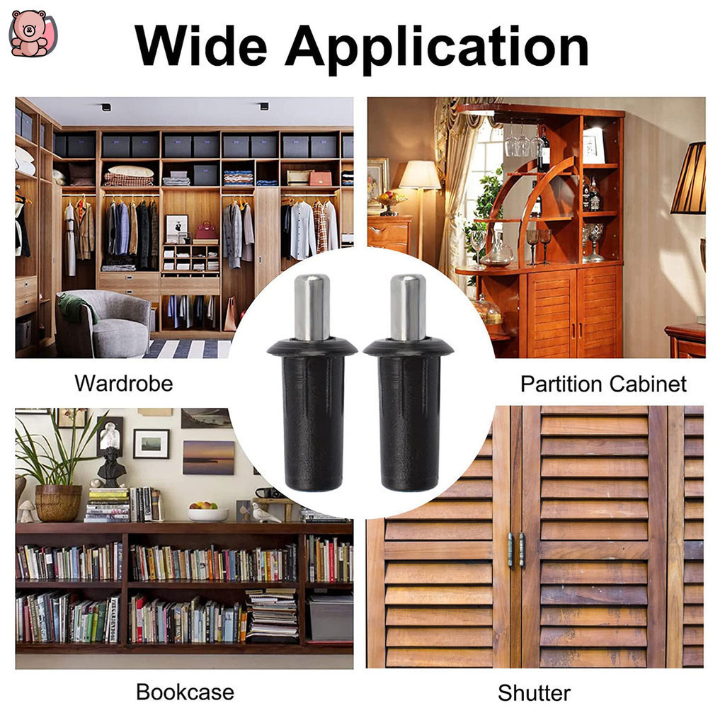 [YK]NEW Spring Loaded Repair Pin, Plastic Blind Hole Repair Pin Cabinet ...