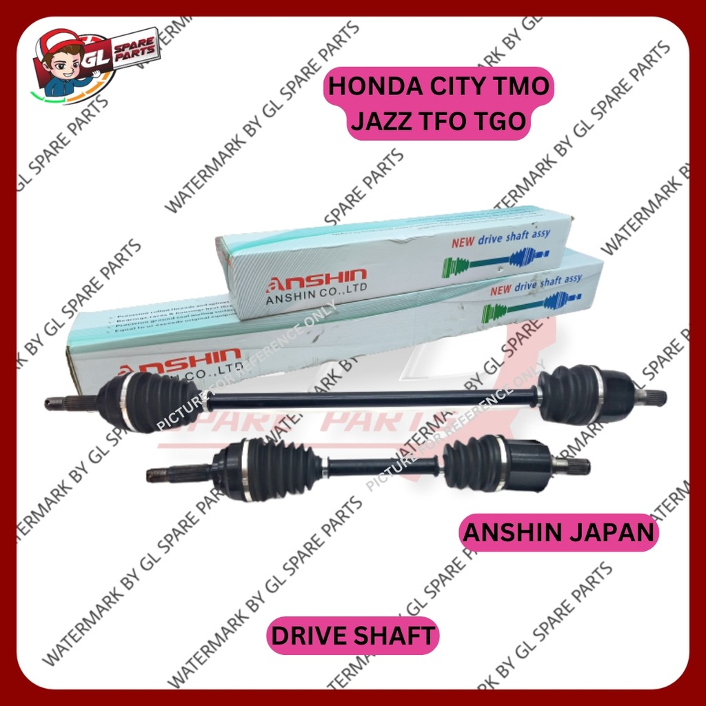 (ANSHIN JAPAN) DRIVE SHAFT HONDA CITY TMO JAZZ TFO TGO (ANSHIN ...