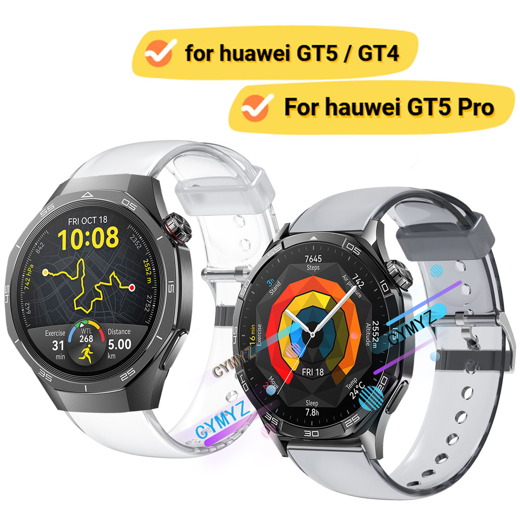 huawei watch GT5 Pro strap Soft TPU transparent strap huawei watch GT5 ...