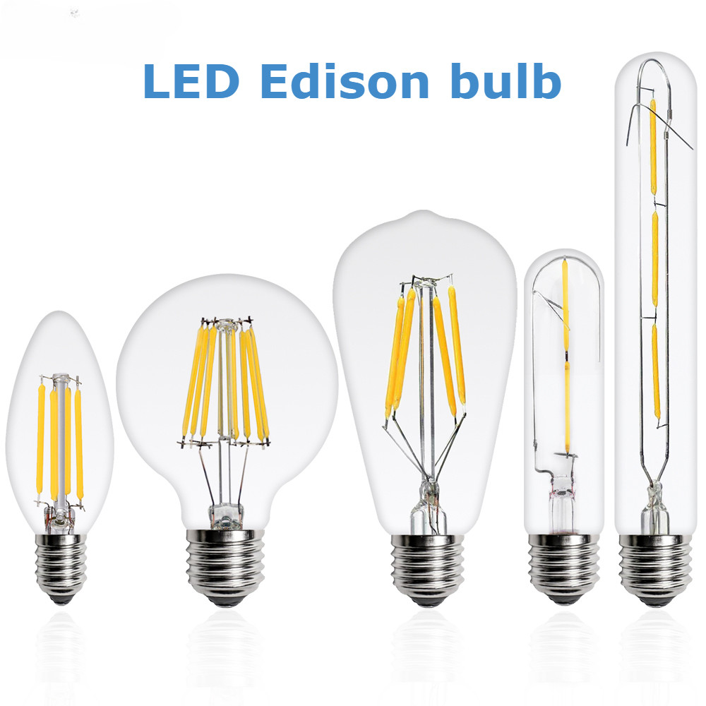💡Ready Stock💡LED Edison Bulb E14 E27 240V 4W Retro Lamp LED Filament ...