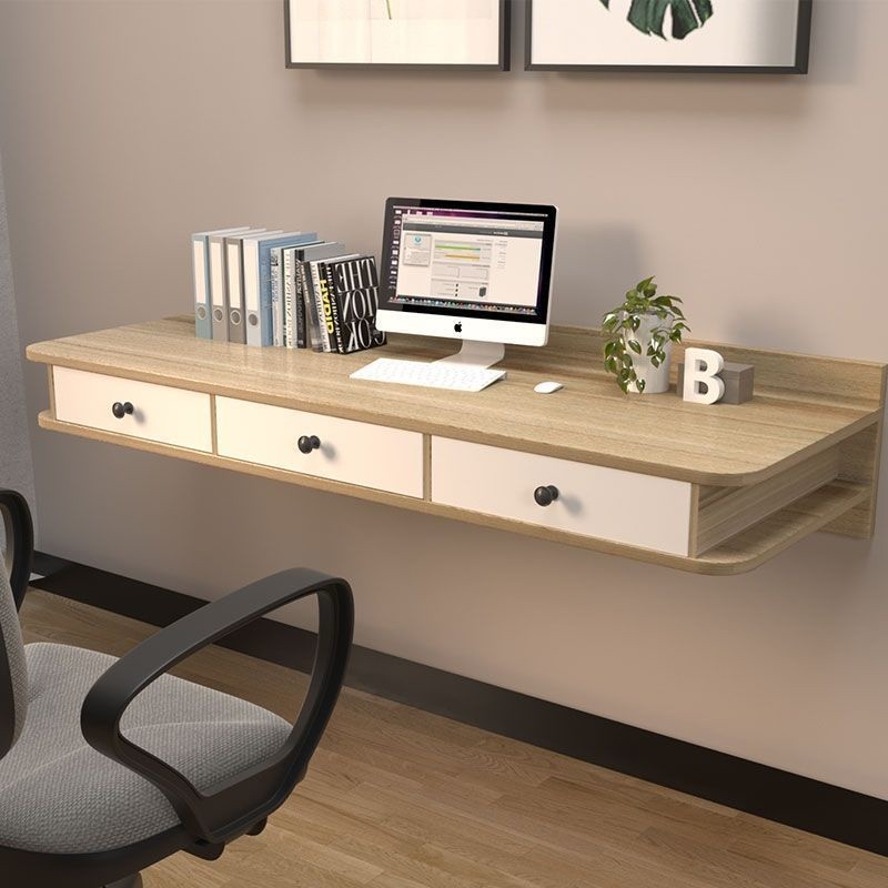 Wall-mounted suspended computer desk home wall-mounted desktop desk ...