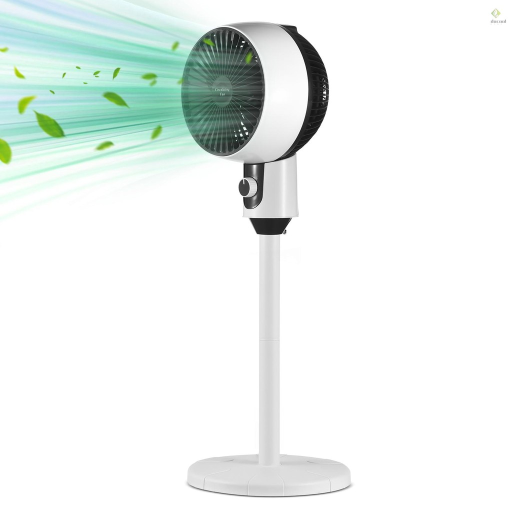 90 Degrees Oscillating Pedestal Fan High Velocity 3 Speeds Quiet ...