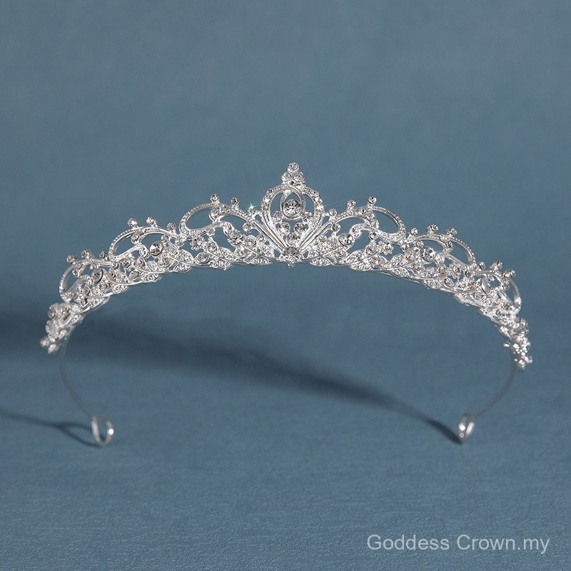 Bridal Prom Debut Wedding Crown Tiara Headband Pageant with Rhinestones ...