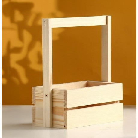 KAYU Wooden Display Box Wooden Storage Box With Decorative Handle Multi ...