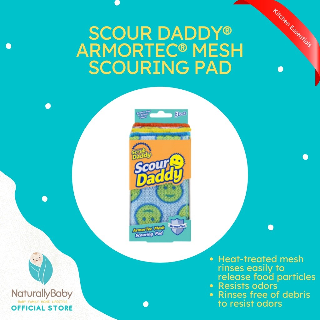 Scour Daddy ArmorTec Mesh Scouring Pad | Shopee Malaysia