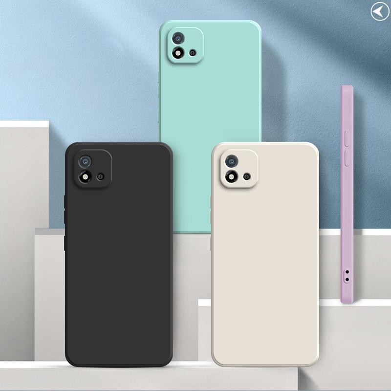 Casing Realme C11 2021 , solid color Realme c20 , Simple plain color ...