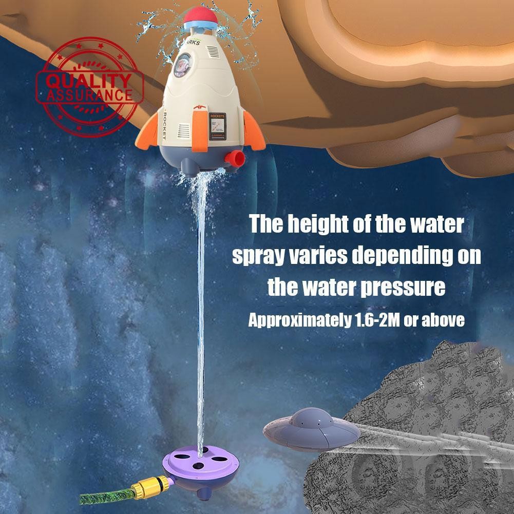 Sprinkler For Kids Rocket Water Toys Sprinkler Rocket Launcher Outdoor Water Toy Gift N1n1 ...