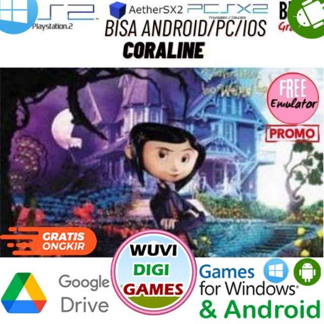 Sell [PS2] Coraline | Can be used on PC / Android / IOS Plus Emulator ...