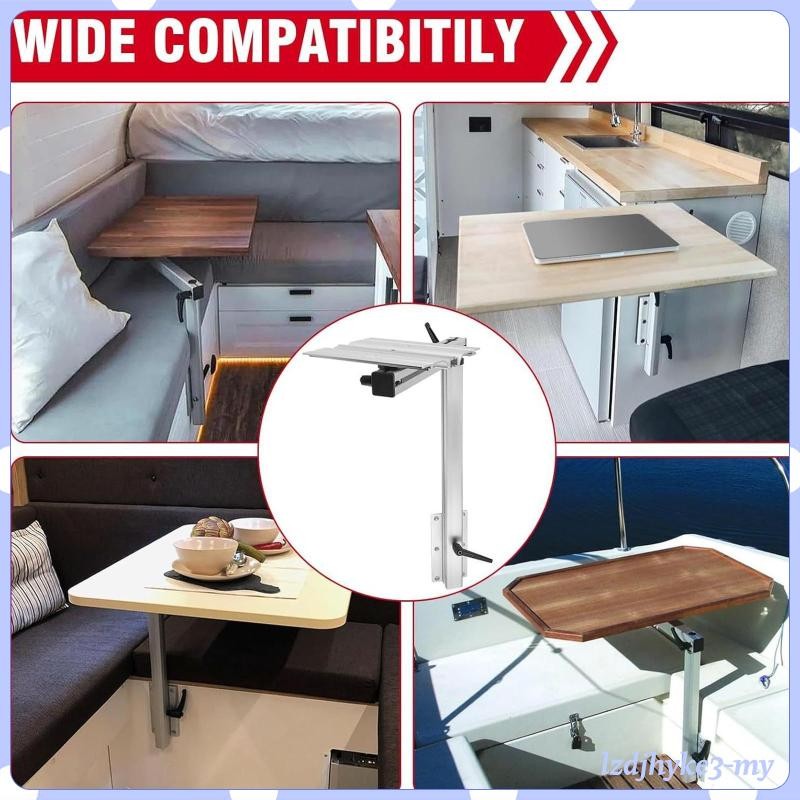 [ RV Table Leg Boat Adjustable Leg Easy to Install Practical Yacht ...