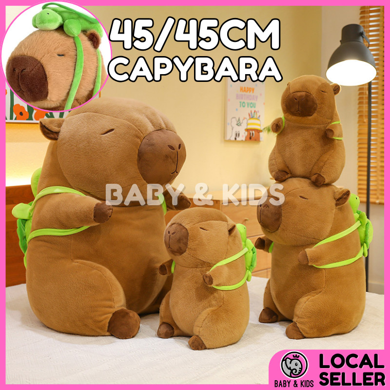 45/55cm Baby Capybara Plush Toy Cute Capibara Plushie Toys Anak Patung ...