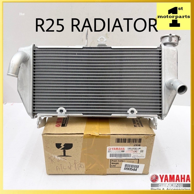 [100% ORI YAMAHA] R25 V1 V2 V3 RADIATOR AIR COOLANT TANK WATER TANGKI ...