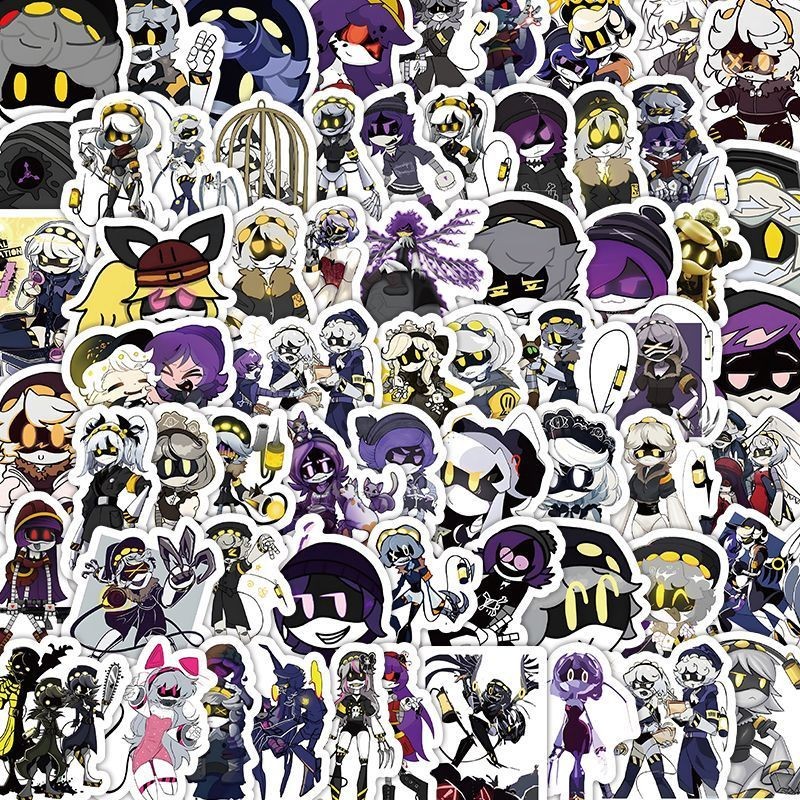 Murder Drones Anime Sticker Uzi Doorman NU Stickers School Supplies ...