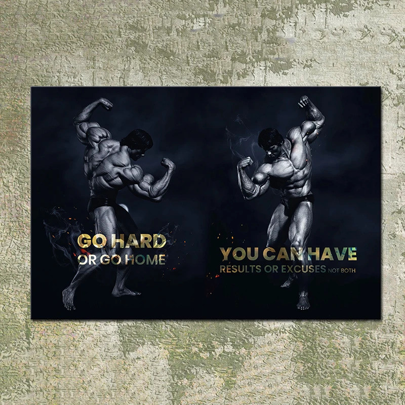 Bodybuilder poster prints Arnold schwarzenegger fitness pictures modern ...