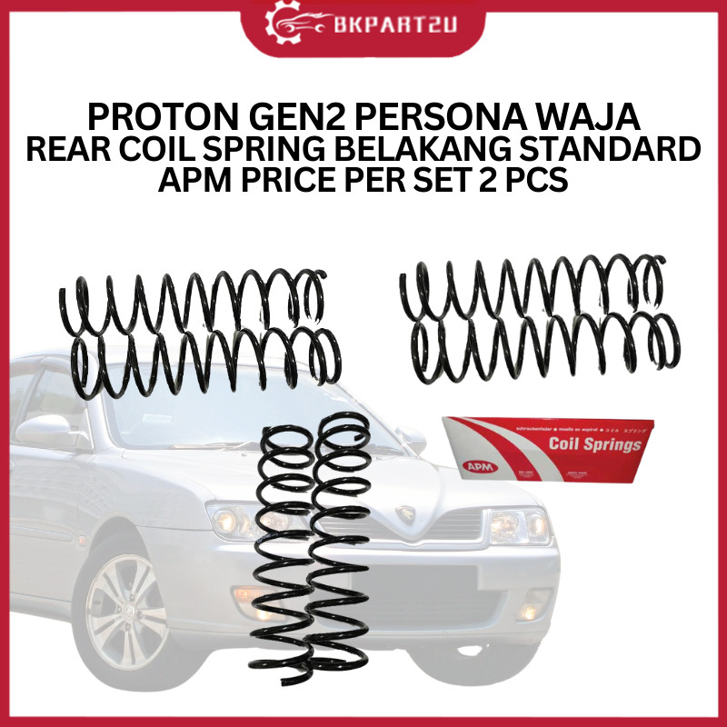 PROTON GEN2 PERSONA WAJA (2000-2013) REAR COIL SPRING BELAKANG STANDARD ...